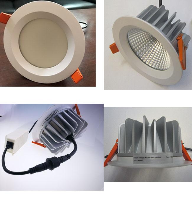 30/40 Watt CRI80 8inch LED Ceiling Lighting IP65 Waterproof 100lm/w ...